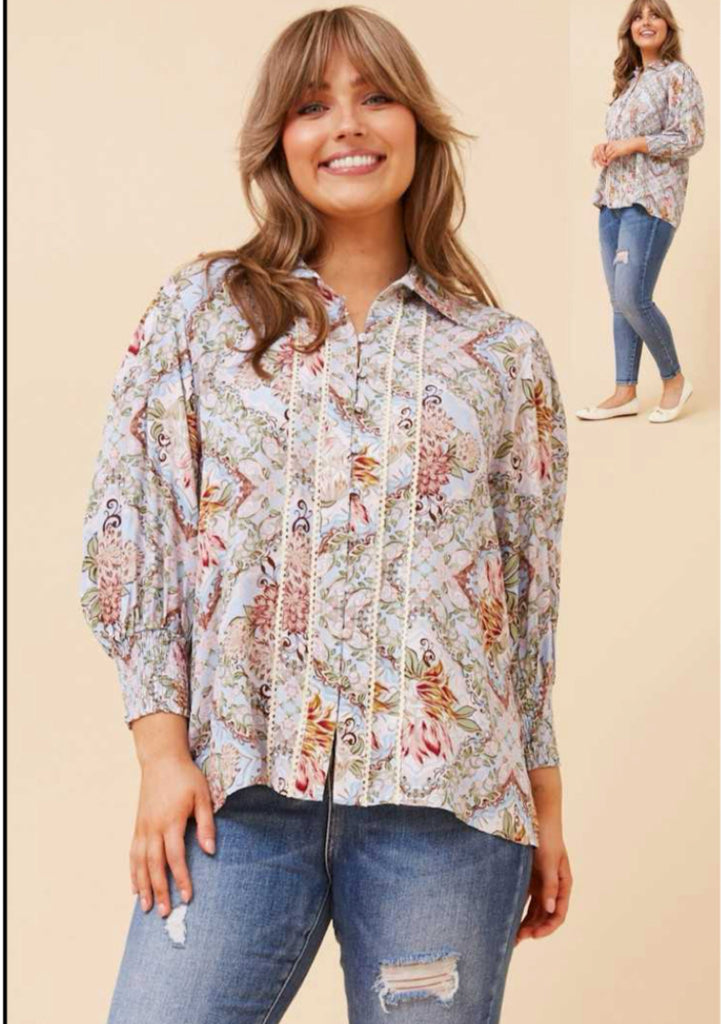 Multi coloured blouse – RUSTIC LACE