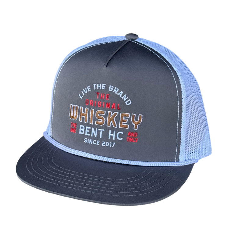 Whiskey Bent Cap -The straight gunmetal – RUSTIC LACE