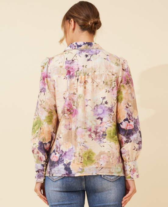 Alexia Floral Blouse – RUSTIC LACE