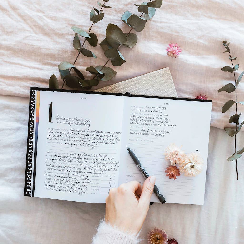 My Bucket List Journal – RUSTIC LACE
